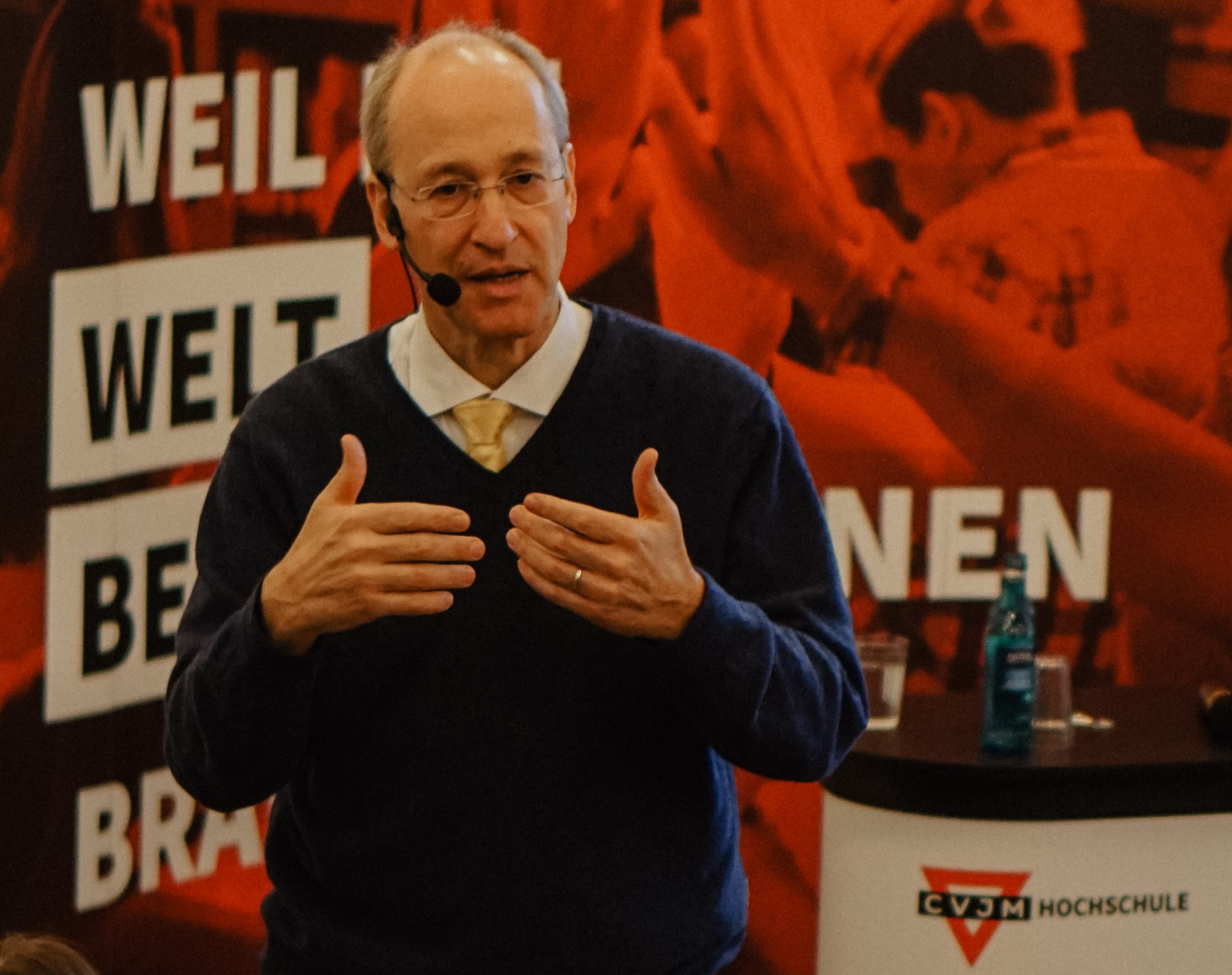 Norman Rentrop hält Vortrag an CVJM-Hochschule – CVJM-Hochschule